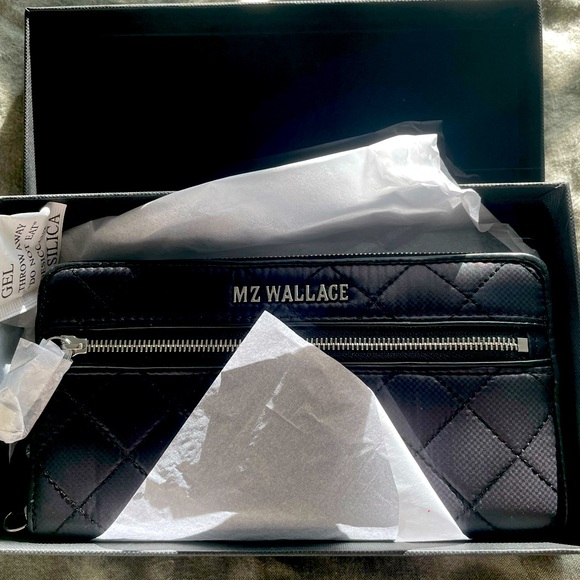 MZ Wallace | Bags | Mz Wallace Long Crosby Wallet | Poshmark